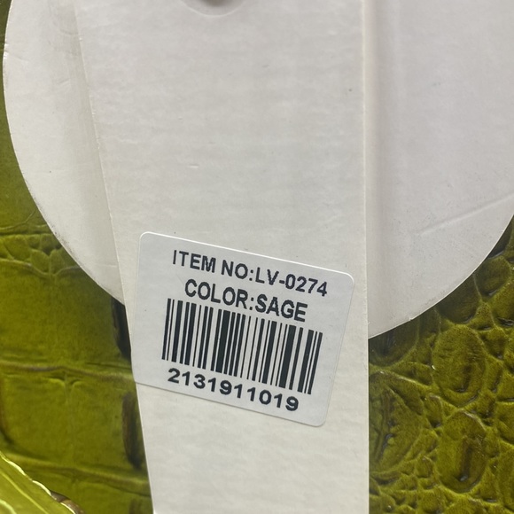 VIRAGO | Bags | Nwt Vegan Leather Sage Croc Convertible Backpack | Poshmark